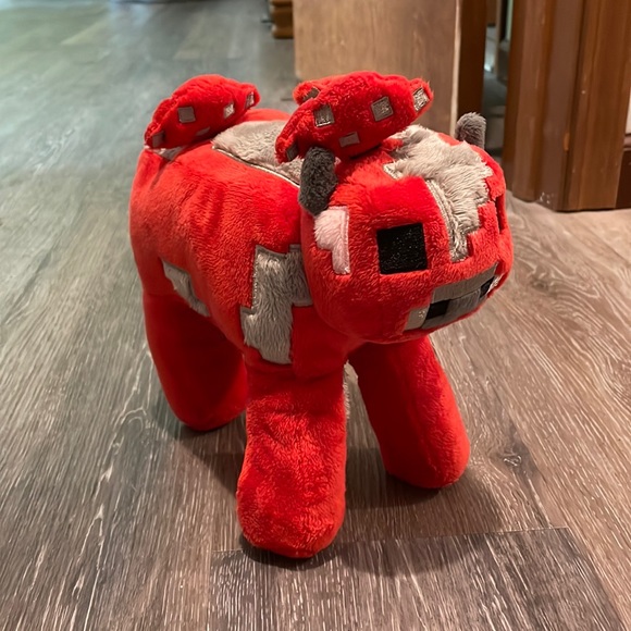Toys | Rare Minecraft Mooshroom Plushie | Poshmark